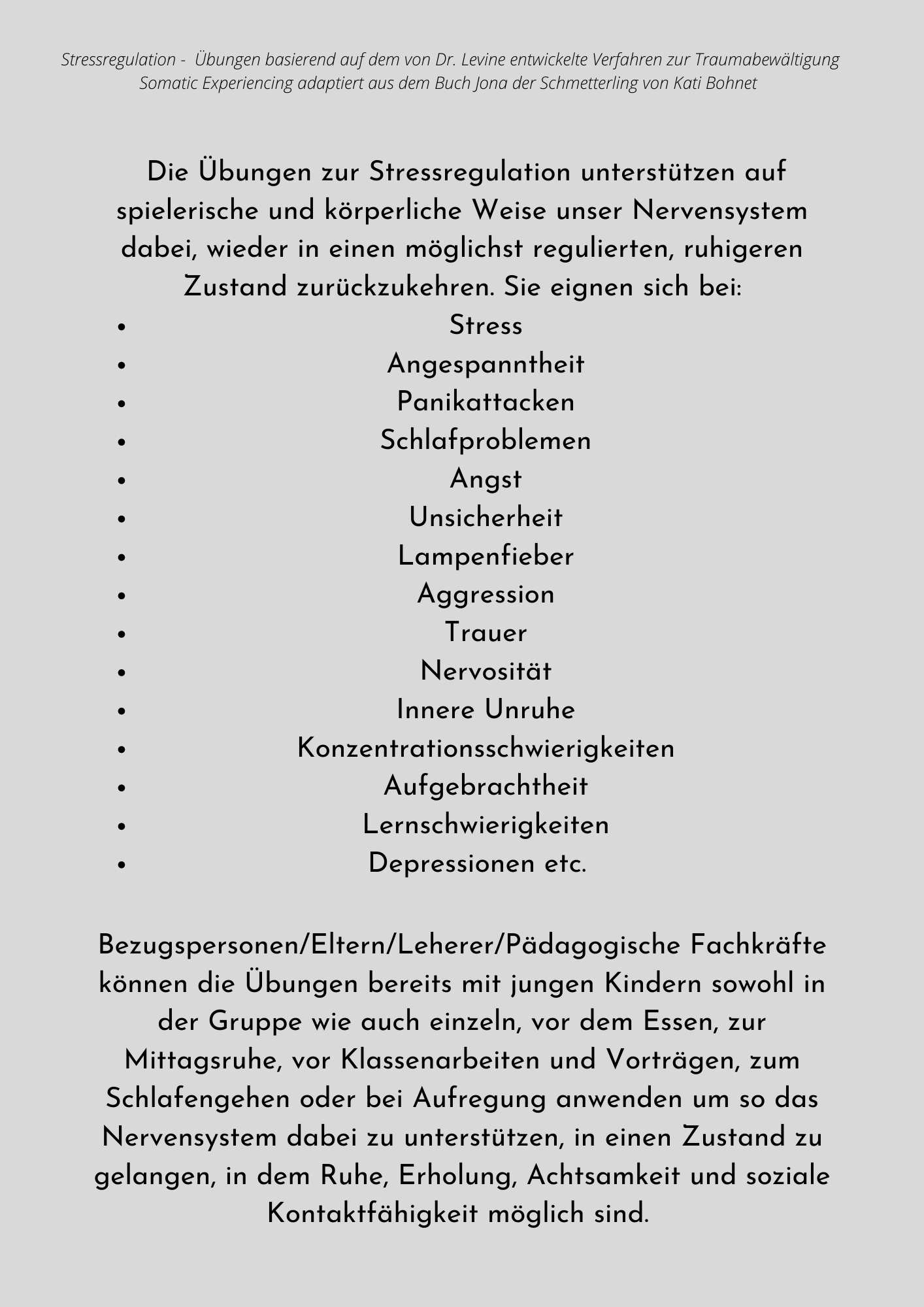 Die Bedeutung der Polyvagaltheorie für (traumatisierte) Kinder ...